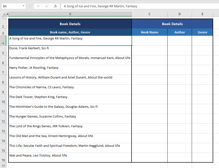 How To Split Separate Text In Excel 3 Easy Ways VBA 