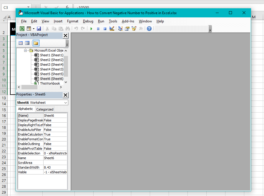 How To Convert Negative Numbers To Positive In Excel