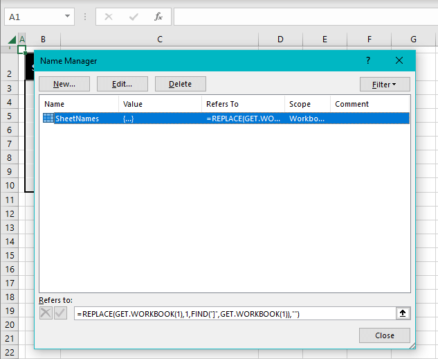 How To Get All Worksheet Names In Excel 2 Easy Ways 