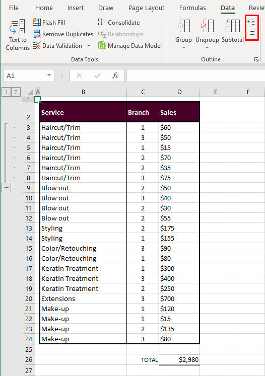 How To Group Rows In Excel 3 Easy Ways Shortcut 