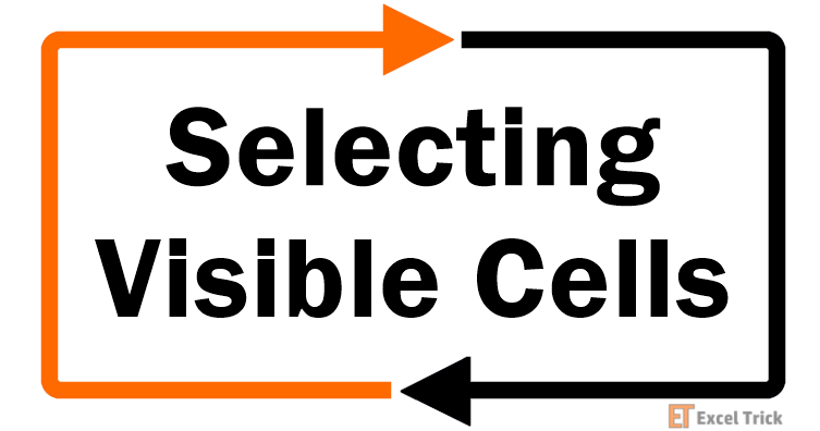 How To Select Only Visible Cells In Excel Shortcut VBA 