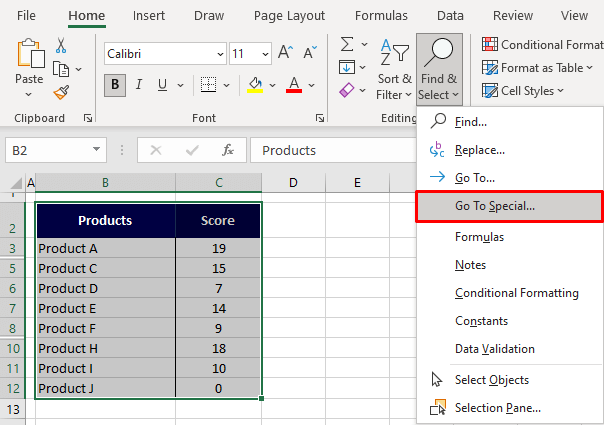 How To Select Only Visible Cells In Excel Shortcut VBA 