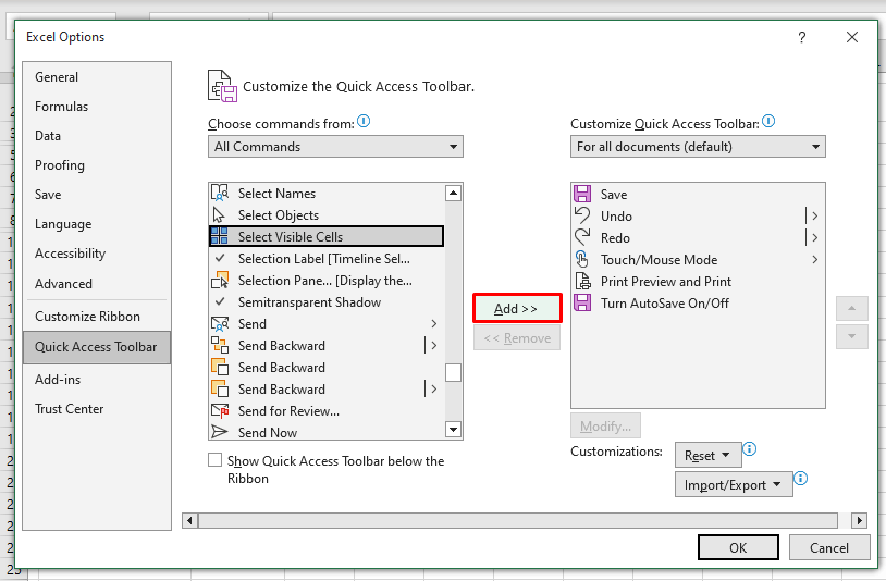 How To Select Only Visible Cells In Excel Shortcut VBA 
