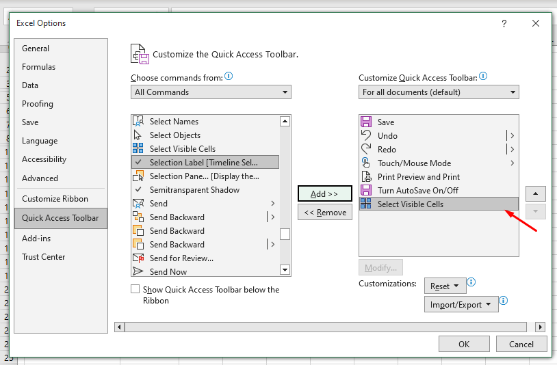 How To Select Only Visible Cells In Excel Shortcut VBA 