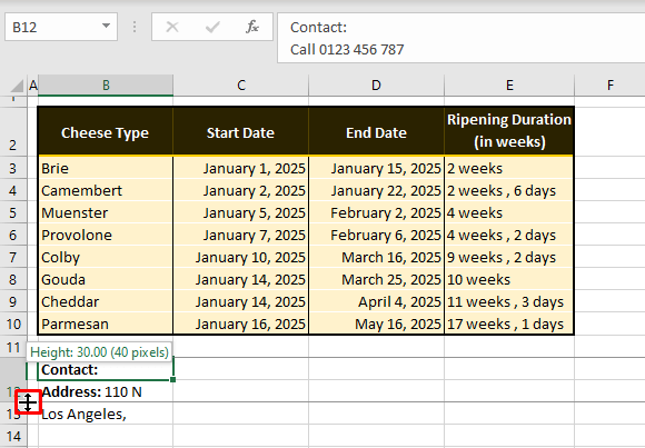 How To Change Row Height In Excel 5 Easy Ways Shortcut 