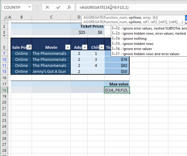 How To Find Max Value In Range In Excel 5 Easy Ways 